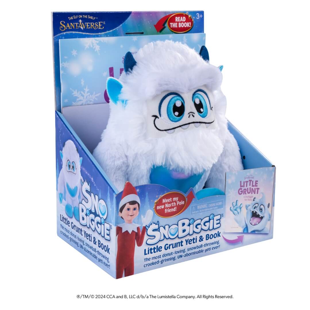 Elf on the Shelf SnoBiggie Little Grunt Yeti & Book - The Elf on The Shelf