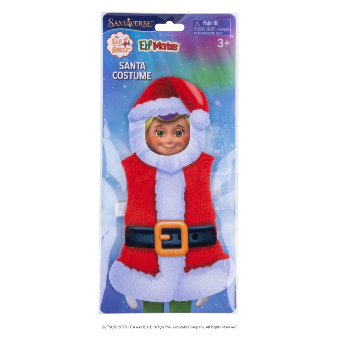 The Elf on the Shelf® Elf Mates® Costume - Santa - The Elf on The Shelf