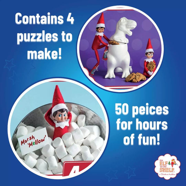 The Elf on the Shelf® 4 Pack - 50 Piece Kids Puzzles - The Elf on The Shelf