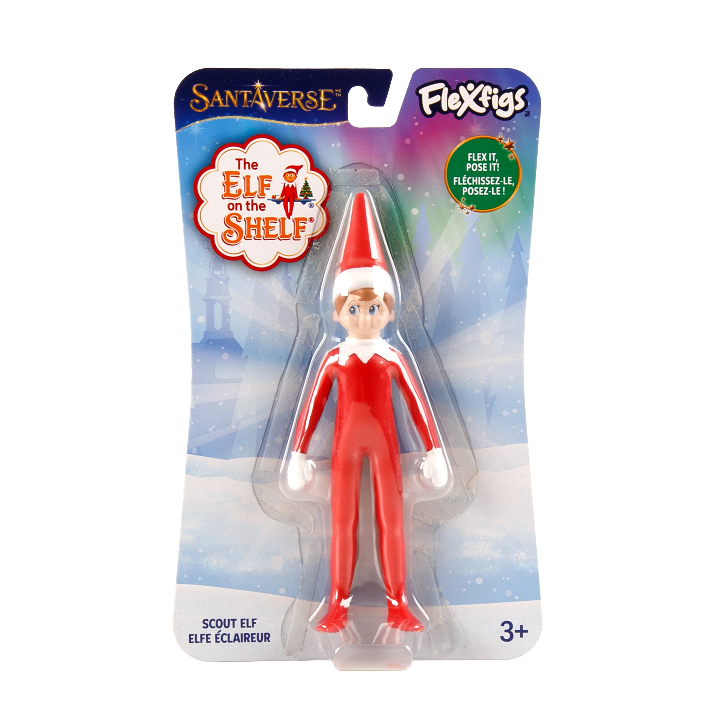 The Elf on the Shelf FleXfigs Boy w/ Blue Eyes - bendable, posable act ...