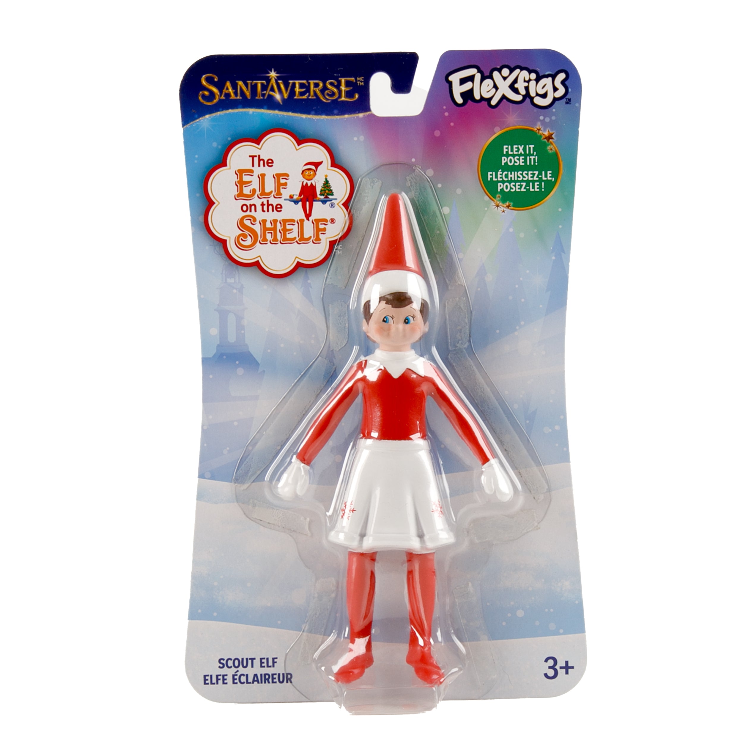 The Elf on the Shelf FleXfigs Girl w/ Blue Eyes - bendable, posable ac ...