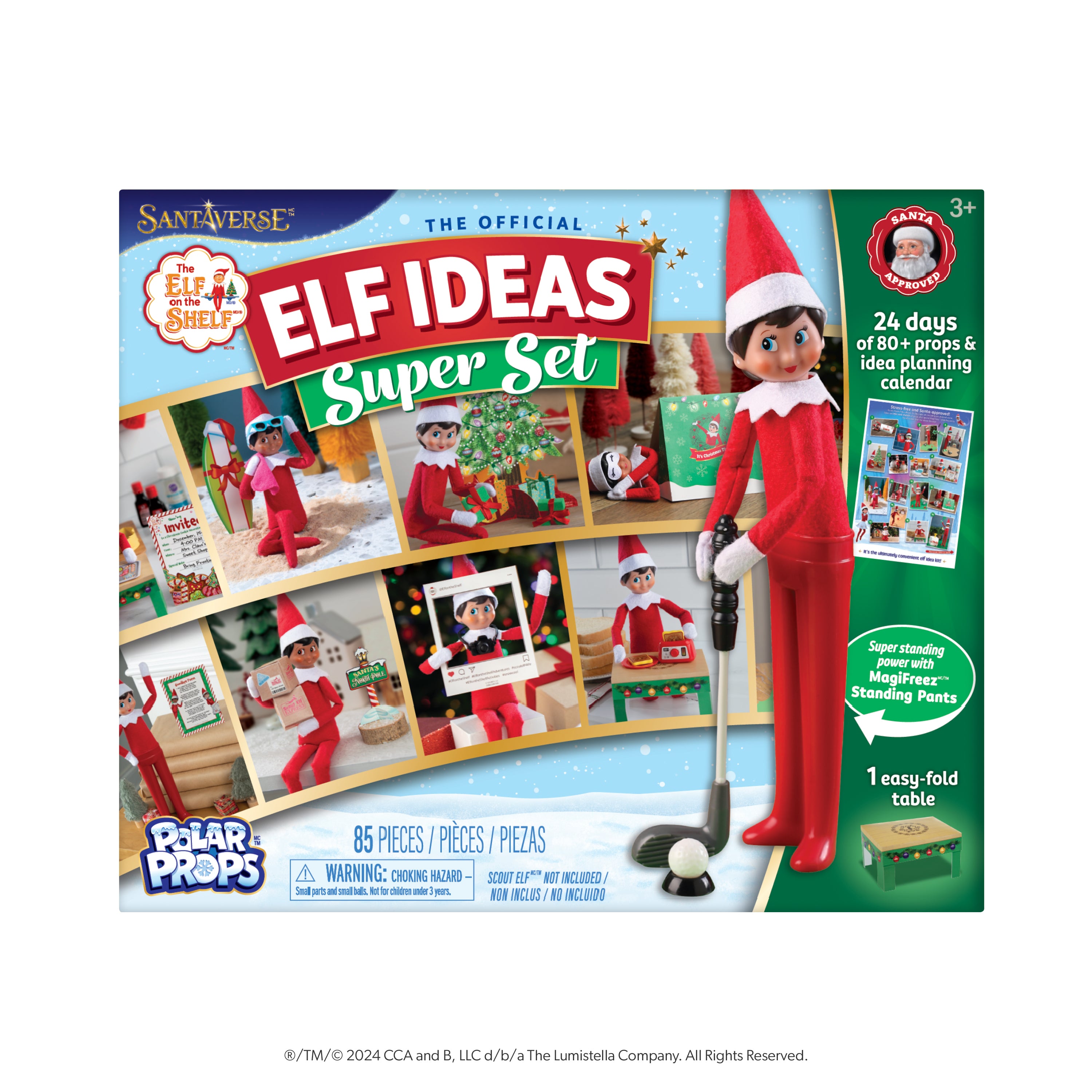 Elf on the Shelf 24 Day Kit - Props Super Set - The Elf on The Shelf