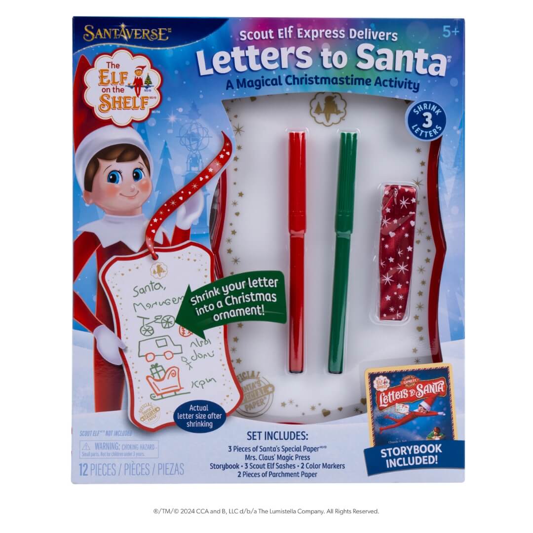 Elf on the Shelf Scout Elf Express Delivers Letters to Santa Mini - The ...