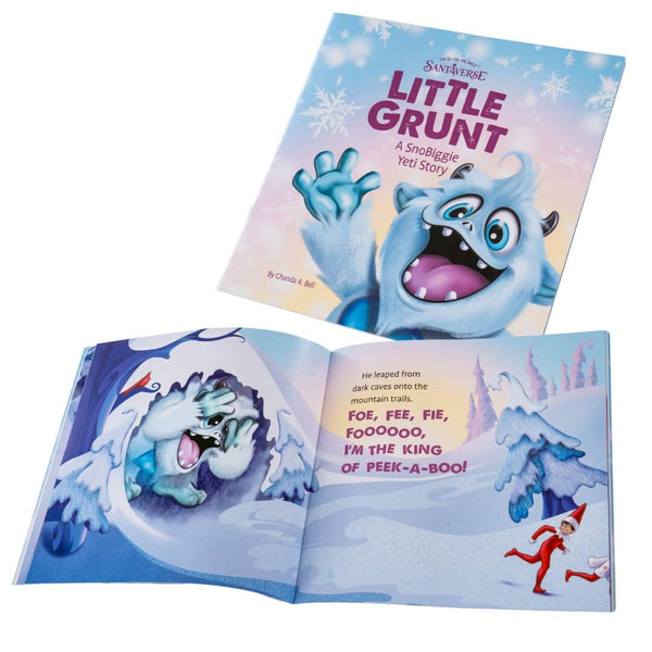 Elf on the Shelf SnoBiggie Little Grunt Yeti & Book - The Elf on The Shelf