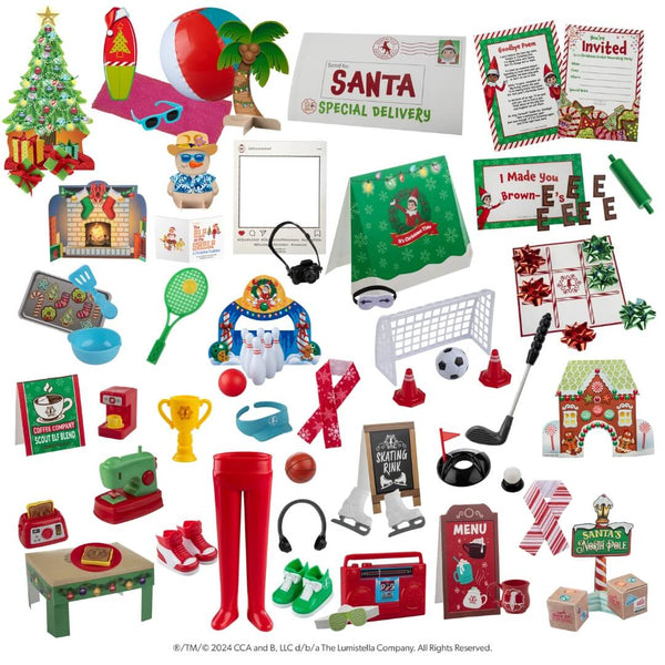 Elf on the Shelf 24 Day Kit - Props Super Set - The Elf on The Shelf